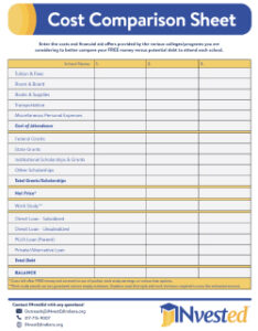 Managing College Costs and Net Price Calculator